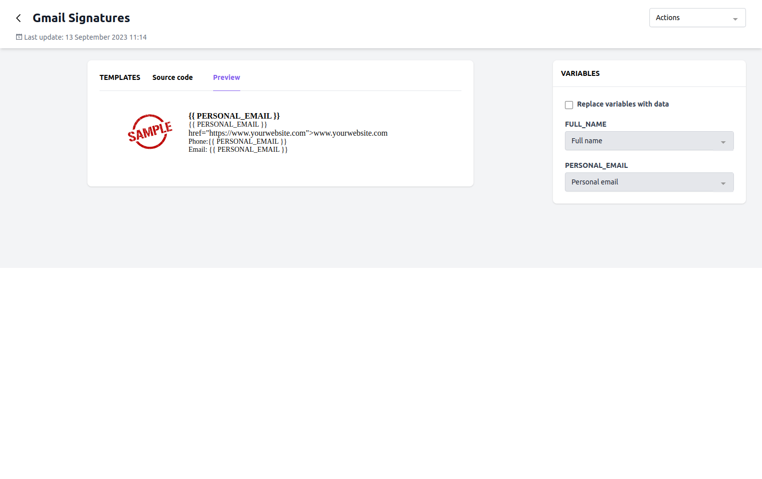 Gmail Signature Manager for Google Workspace | Revolgy